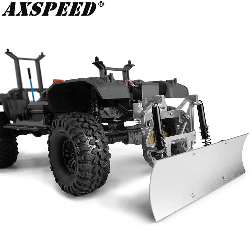 Axspeed Rc Car Blade Snow Plow Metal Snow Shovel For 1/10 Rc Crawler ...