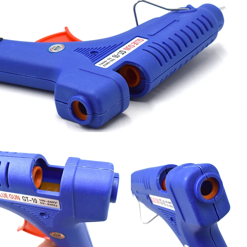 Pistolet a colle,Pistolet à colle thermoélectrique 20W,avec bâtons de colle de 7mm,Mini ...