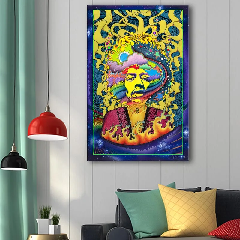 Psychedelic Jimi Hendrix