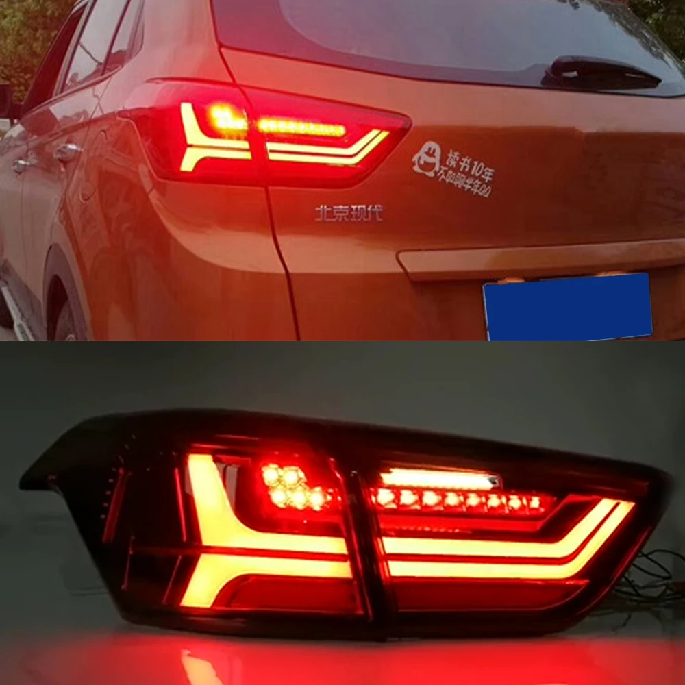 2pcs Car Led Tail Lights Fog Lights Daytime Running Lights Drl Tuning Car Accessories For ...