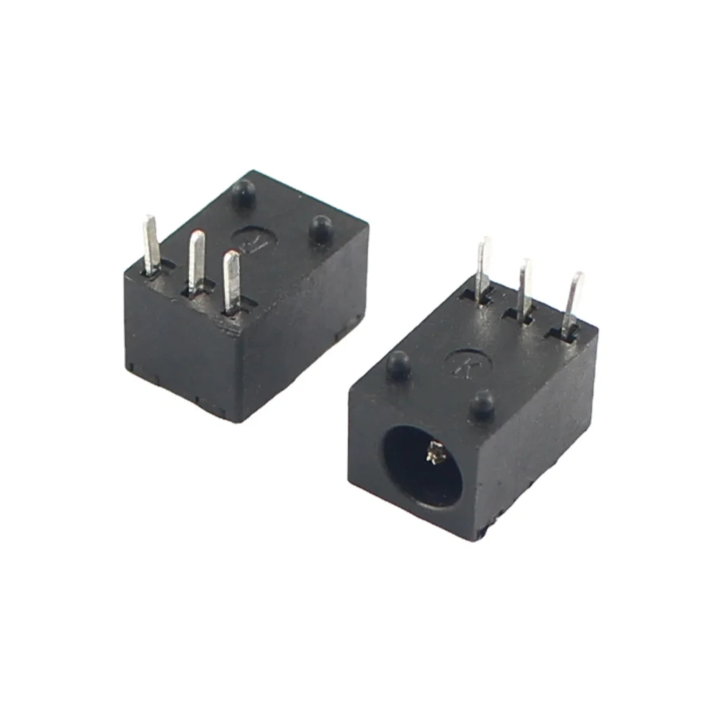 10pcs DC003 DC Power Jack Outlet 3 Pin Feet DC-003 3.5*1.0mm 3.5*1.3mm ...