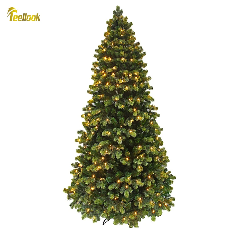 Teellook 1.2m/3.6m luminous Christmas tree PE+PVC material New Year ...