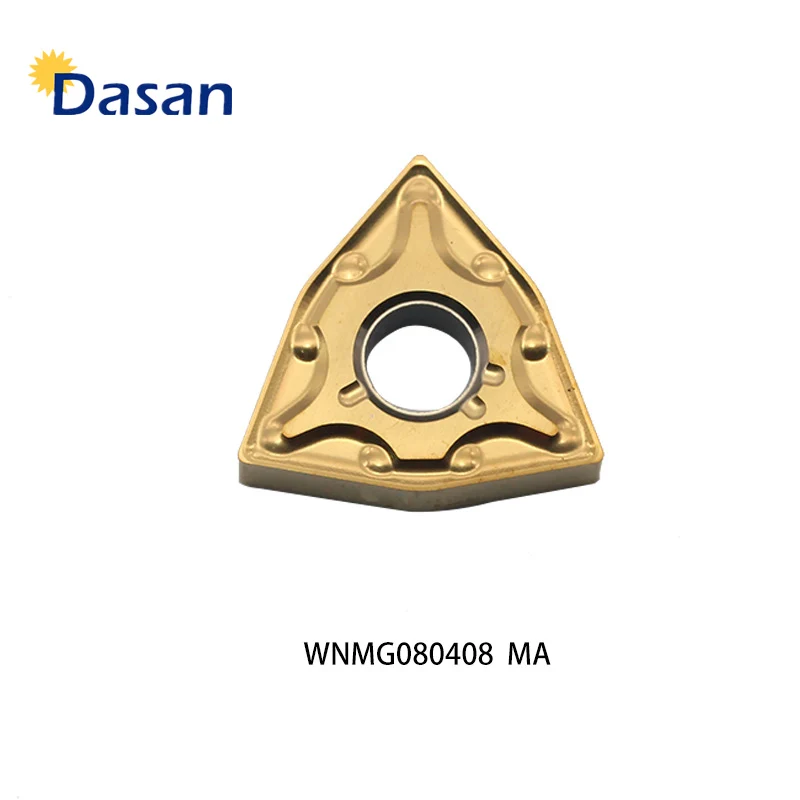 10pcs Wnmg Wnmg080408 Ma Tm Carbide Inserts Wnmg 080404 Cnc Lathe Tools External Turning Blade ...