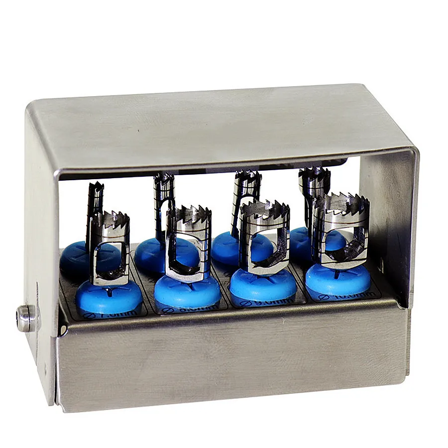 8 Pcs Dental Implant Bone Trephine Drills Kit / Trephines Set ...