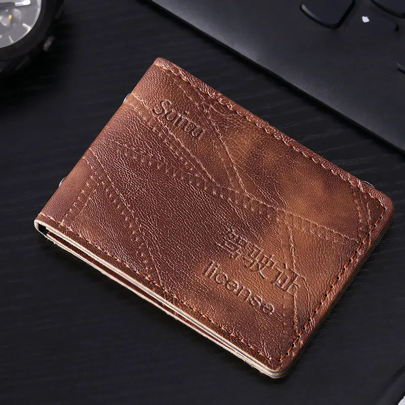 1 pc Vintage PU Leather Driver License Purse Driving Document Bag ...