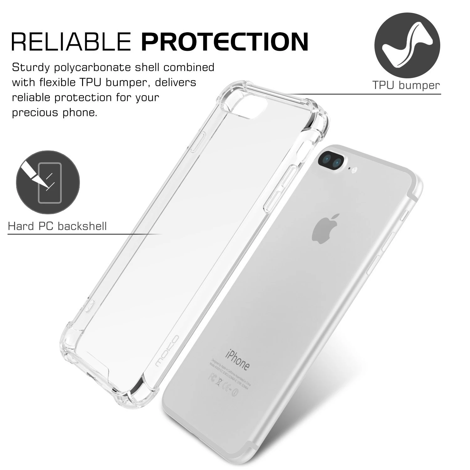 Se 2020 Clear Phone Case For Iphone X Xs 11 Pro Max Se Case For Iphone ...