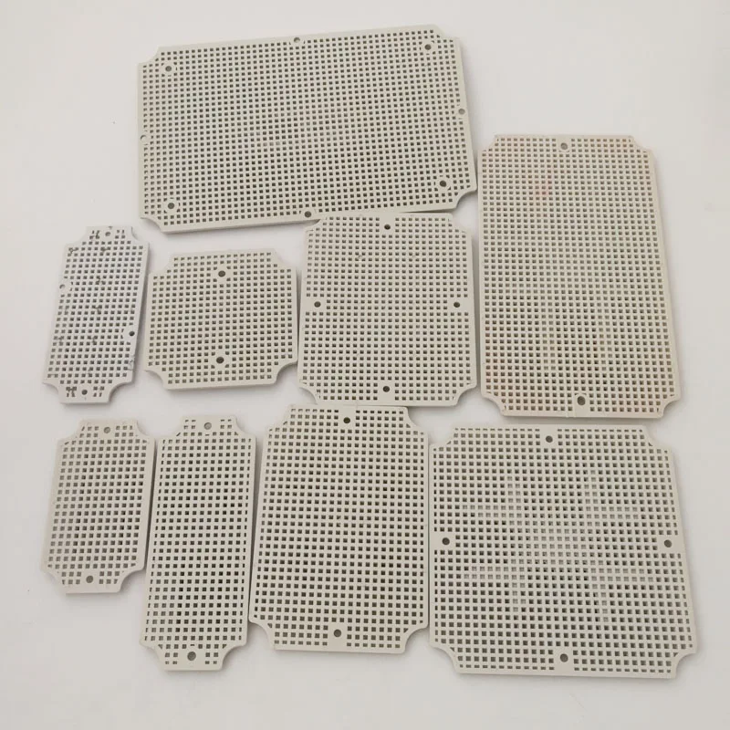 Generic Waterproof Junction Box Base Plate Abs Honeycomb Mounting Base ...