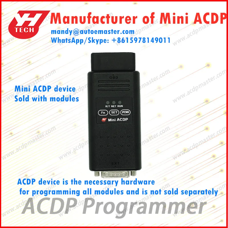 key programmer CAS4 adding yanhua acdp for new key CAS lost for BMW ...