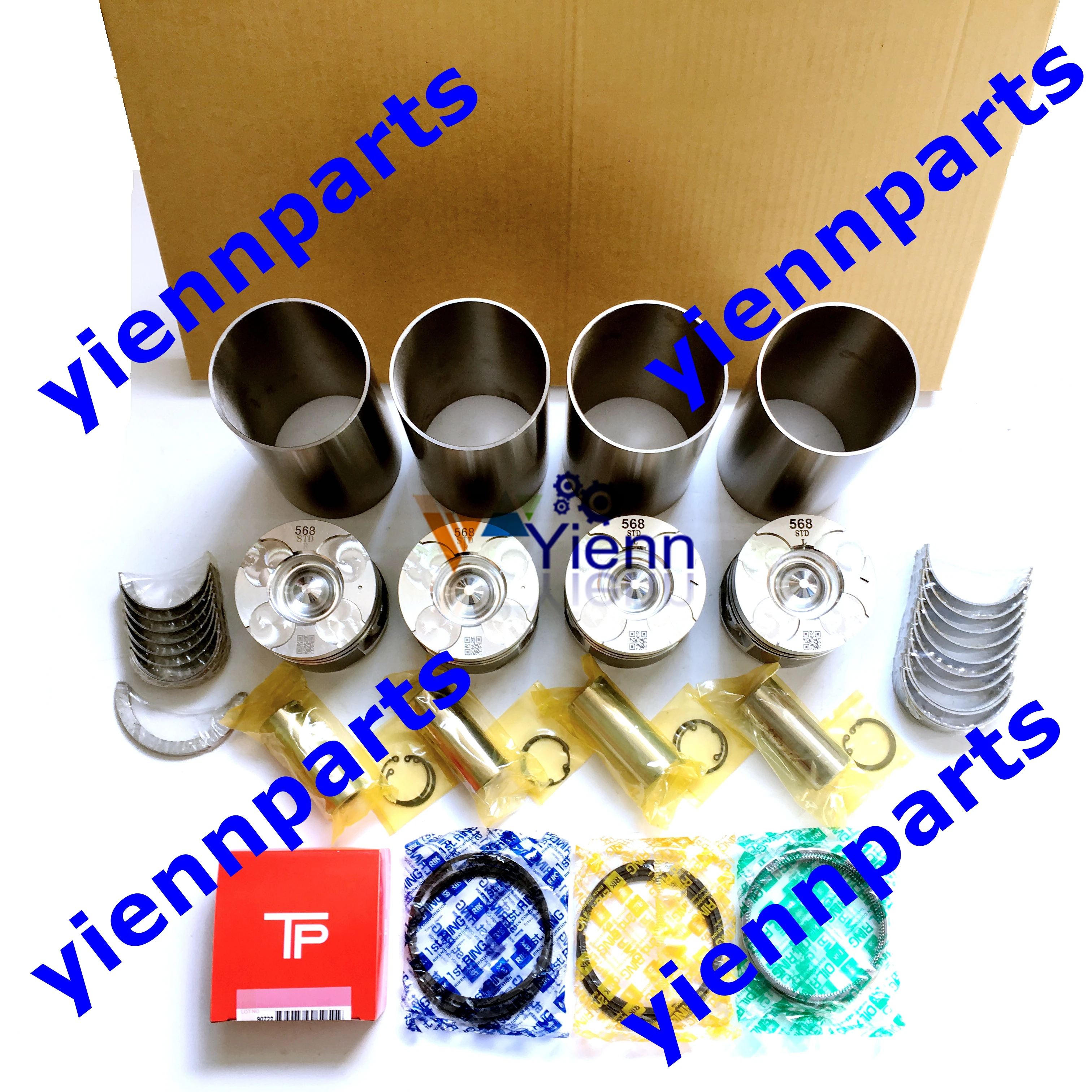 For-Mitsubishi-4D56T-DI-4D56U-Overhaul-Rebuild-Kit-Full-Gasket-Kit ...