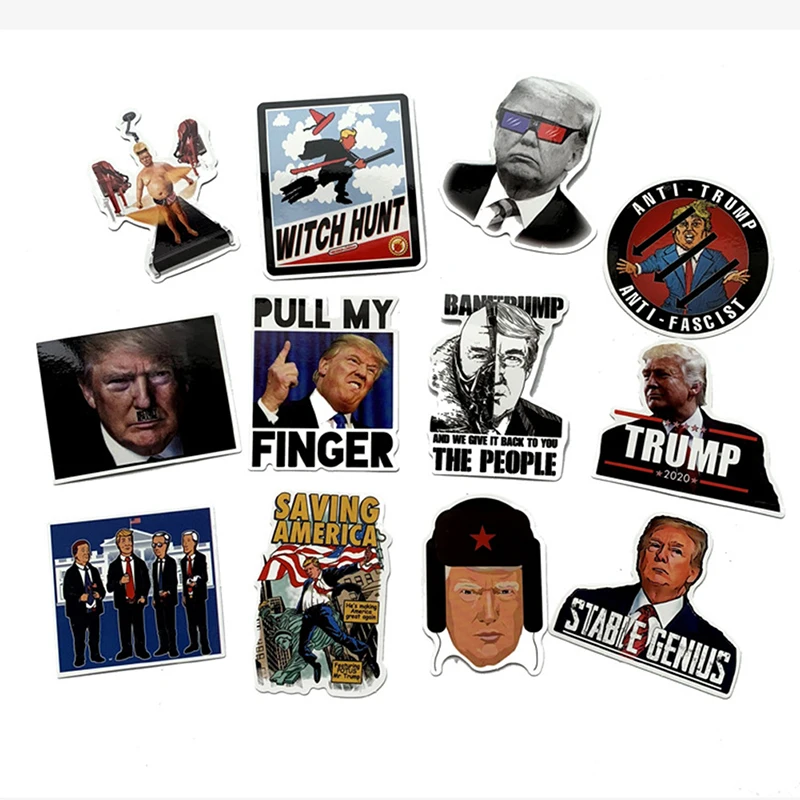 55PCS President Donald Trump Car Sticker Decal Supporting 2020 US ...