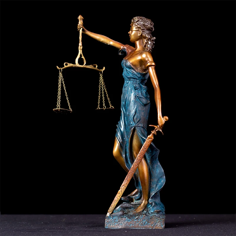 Justice Scales Statue