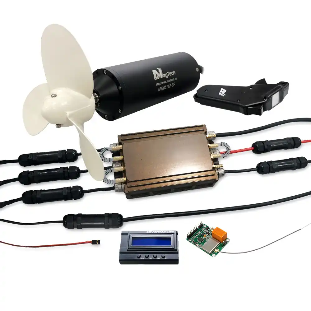 Maytech 9100W 65162 100/190KV Efoil Jetboard Brushless Inrunner Motor ...