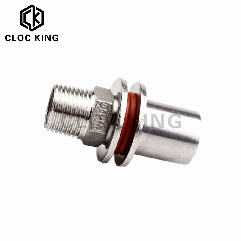 1/2" BSP Stainless Steel homebrew Weldless Bulkhead for beer kettle ...