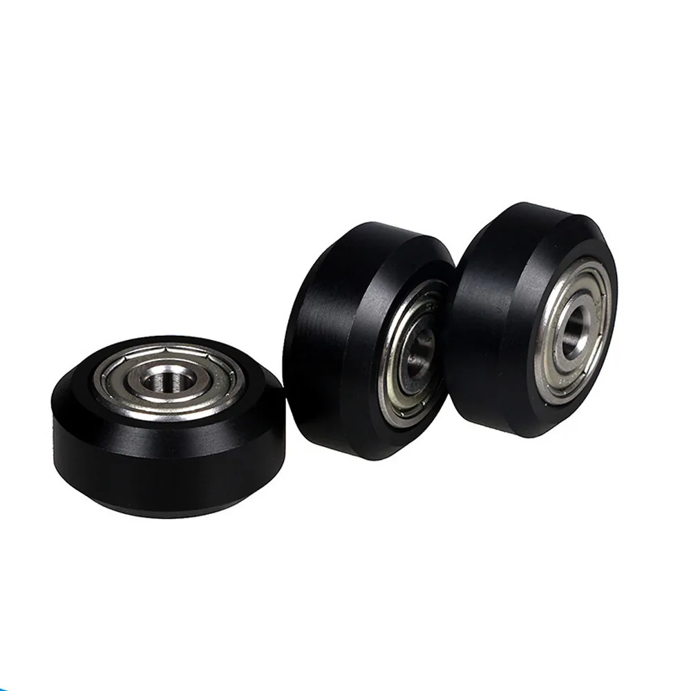 Delrin-Flat-type-V-slot-passive-wheel-delrin-pulley-wheel-5-24-10-5mm ...