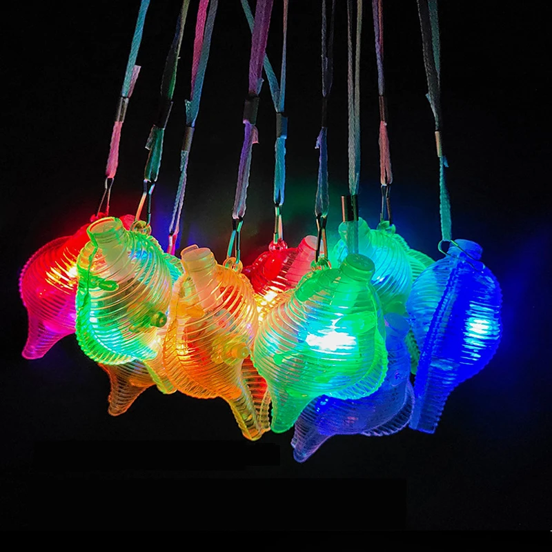 Party-Glowing-Conch-Whistle-Blinking-Light-Up-Cheer-Props-Decoration ...