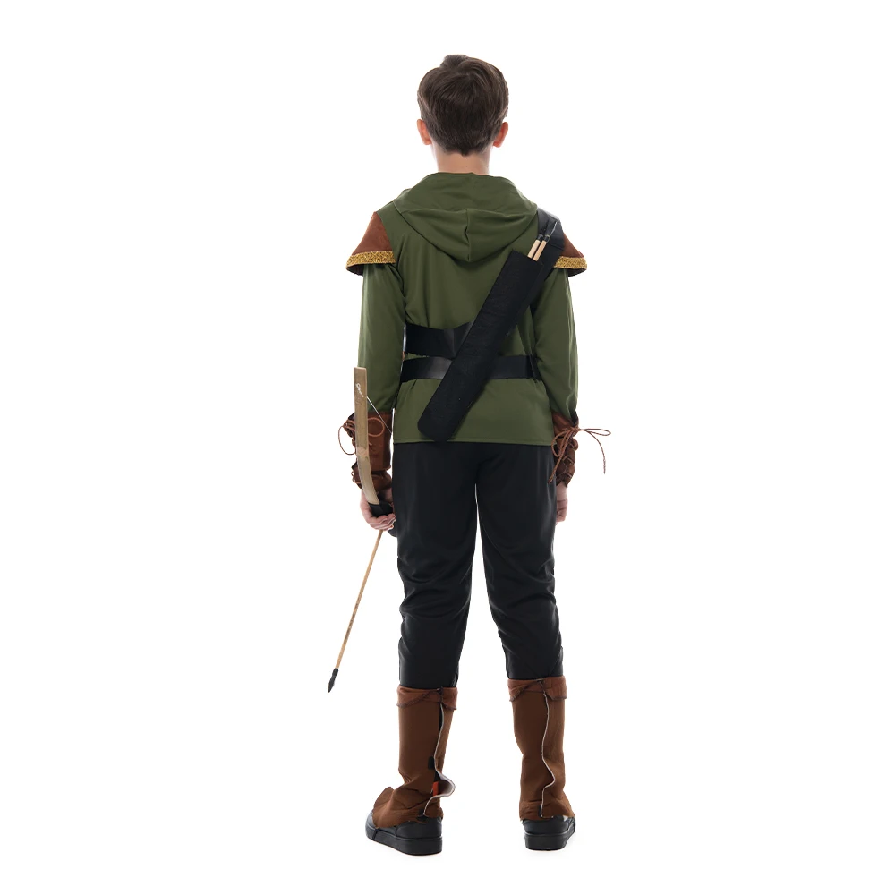 Boys Archer Hunter Purim Cosplay Costume For Kids - AllCosplay.com