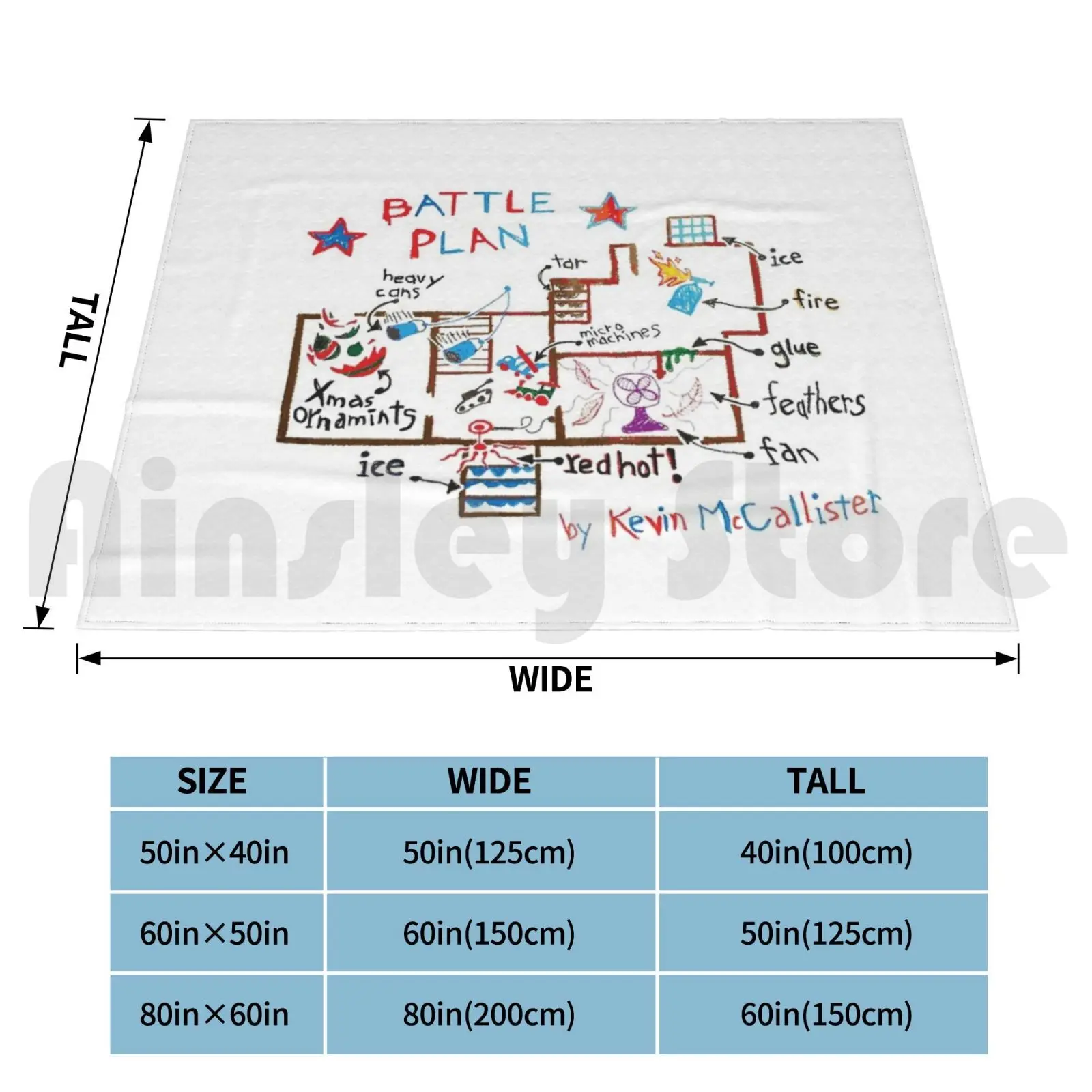 Home Alone Poster Battle Plan