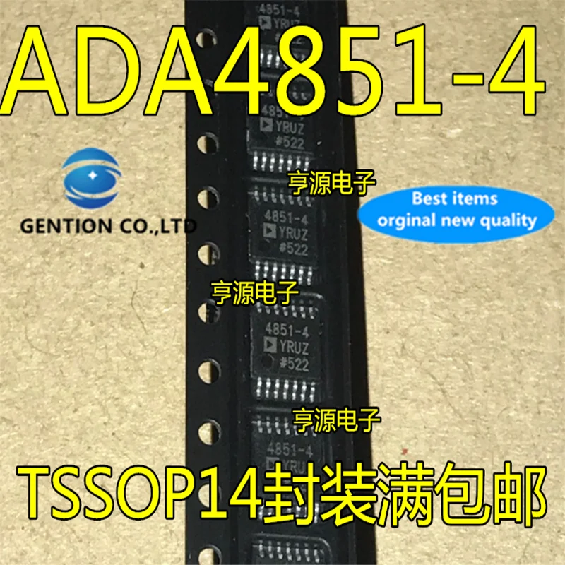 10 Uds ADA4851 4 ADA4851 4YRUZ 4851 4 TSSOP14 en stock 100% nuevo y original|Limpiadores de ...