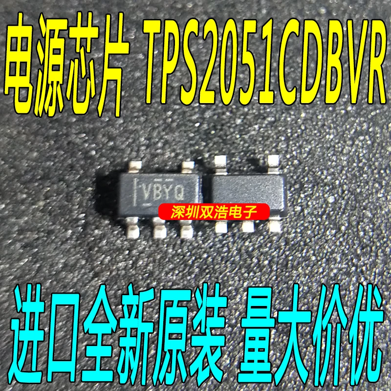 10pcs/lot TPS2051CDBVR SOP23 5 :VBYQ TPS2051 10pcs/lot ./|Starters ...