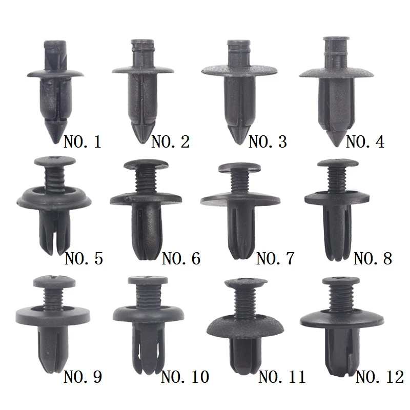 50 Pcs Push in 6mm 6.5mm 7mm 8mm expansion retainer clip For Car Engine ...
