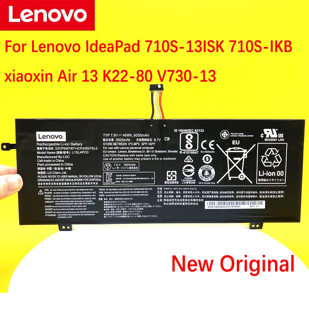 NEW Original Lenovo IdeaPad 710S 13ISK/IKB Xiao Xin Air 13 Pro K22 80 ...