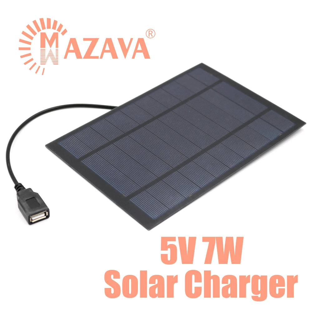 1pcs Solar Cells 5v 2w 3w 4w 6w 7w Output Usb Solar Battery Pet Solar ...