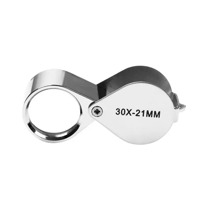 LOUPE OPTIQUE,30X Silver--Loupe De Bijouterie En Métal, Bijoutier Outil ...