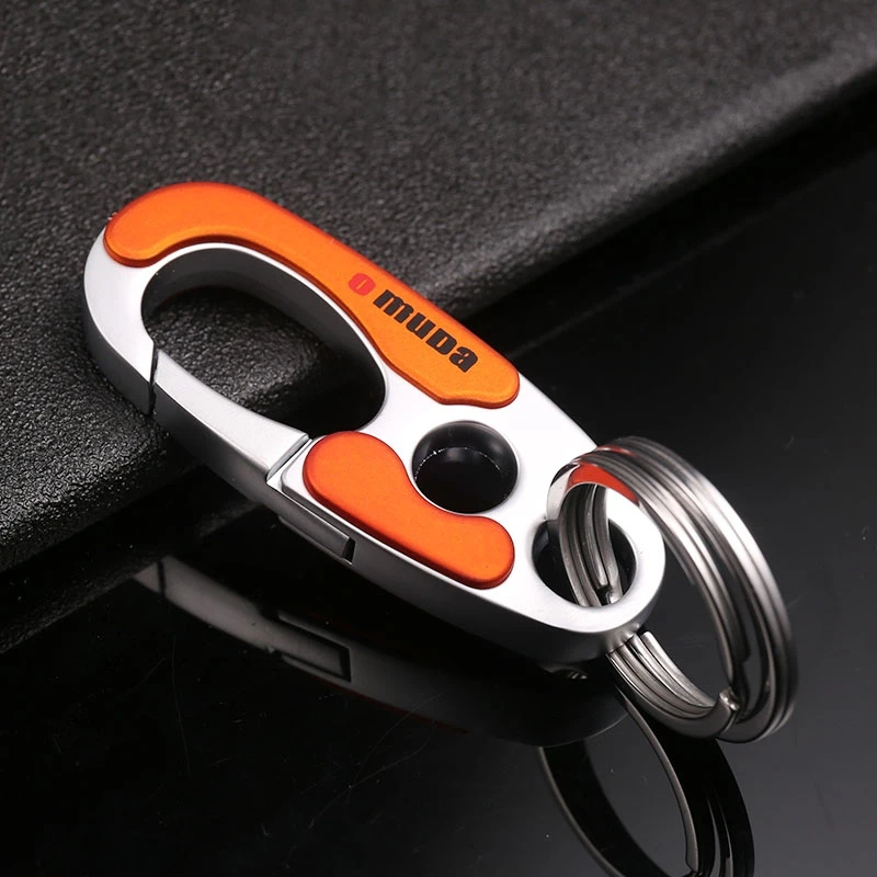 OMUDA-New-Keychain-Stainless-Steel-Buckle-Outdoor-Carabiner-Climbing ...