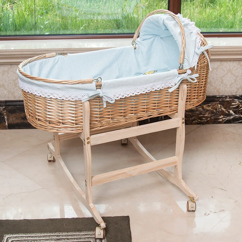 Portable Baby Cradle Sleep Basket Newborn Portable Car Baby Cradle ...