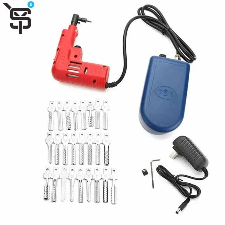 High quality Electric Lock Pick Gun 25 pins Lock Pick Tools Dimple Lock ...