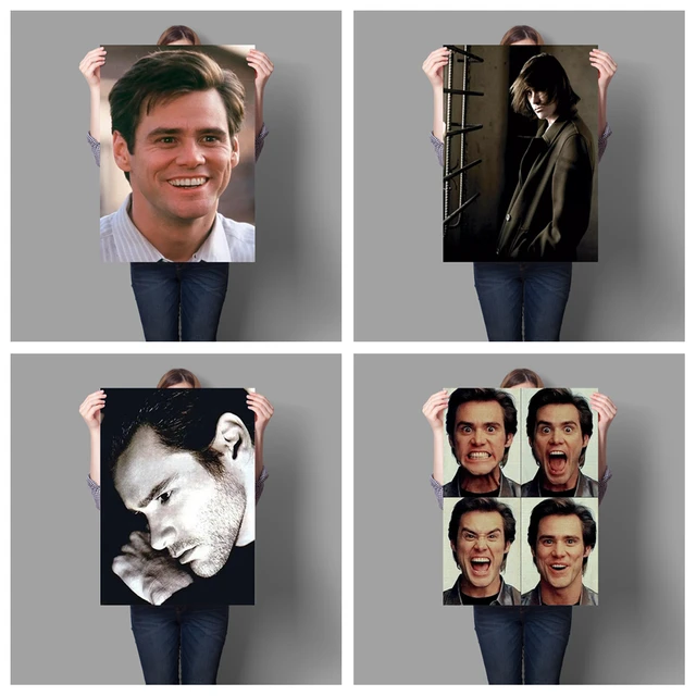 Jim Carrey Funny Face Collage