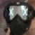 Halloween Led Half Face X Glowing Eyes Diy Eyewear Mask Lights Mask ...
