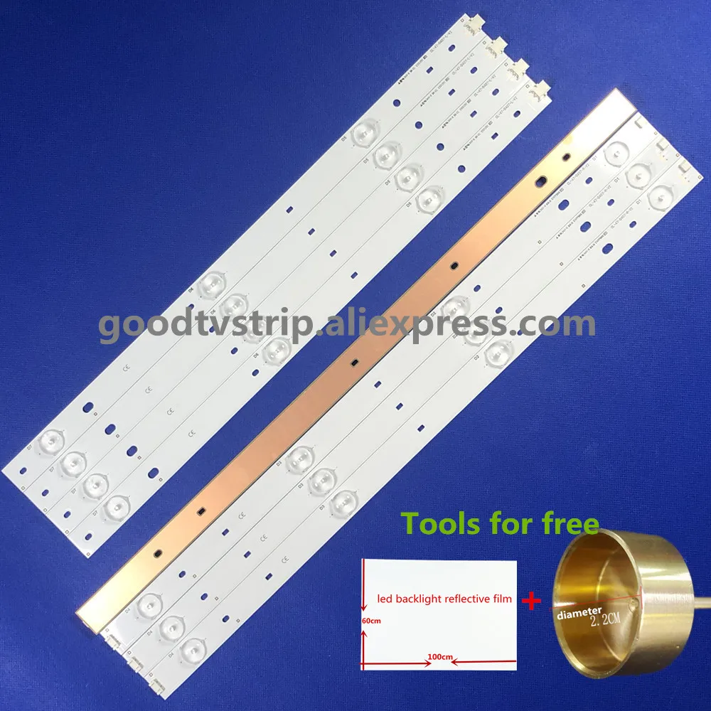 LED Backlight Strips for CL-47-D407-R-V2 CL-47-D407-L-V2 replacement ...