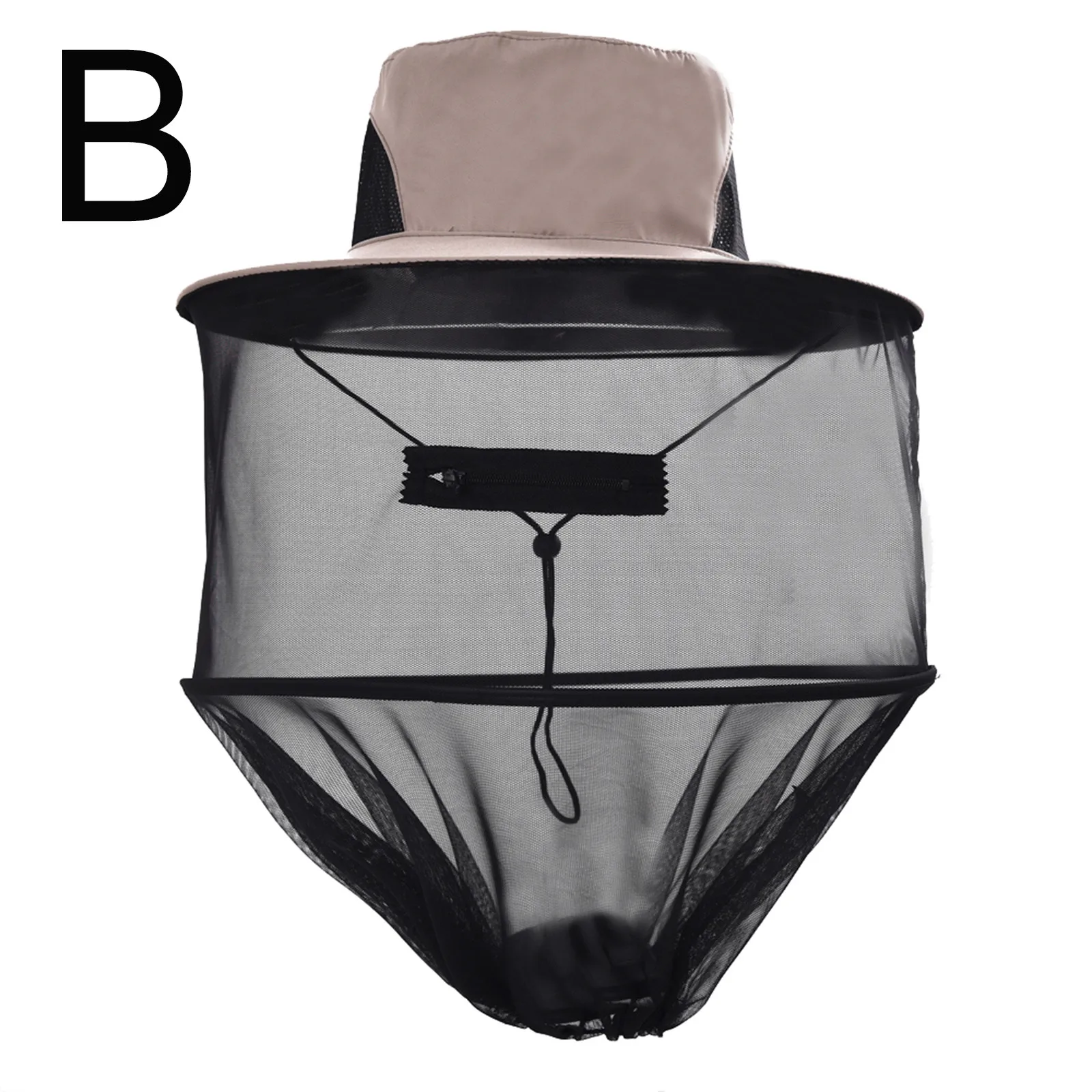 Outdoor Mosquito Head Net Hat - Fishing Cap Midge Insect Bug Face1 ...