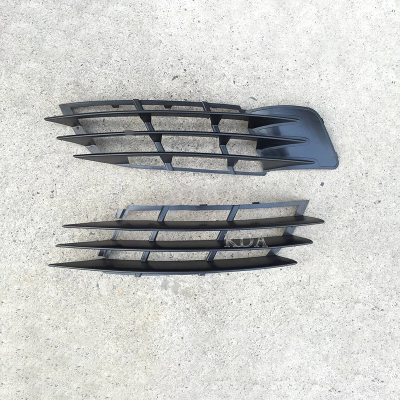 2Pcs Auto Front Left Right Lower Bumper Fog Light Grille Grill Cover ...