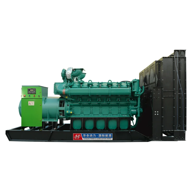 1500kw diesel engine generator set 380v for generation function ...