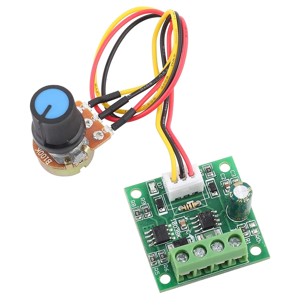 DC 1,8 V-15V 2A PWM Motor Speed Controller Automatische DC Motor Regler ...