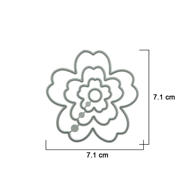 5 Petal Rose Template