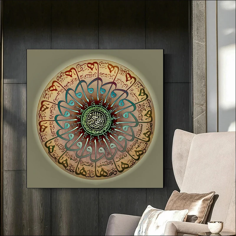 Muslim-Islam-Wall-Art-Religion-Modern-Canvas-Painting-Posters-and ...
