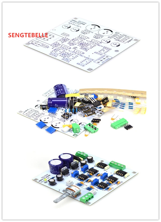 Hifi Stereo Preamplifier Board Base On Germany MBL6010D Preamp NE5534*6 ...
