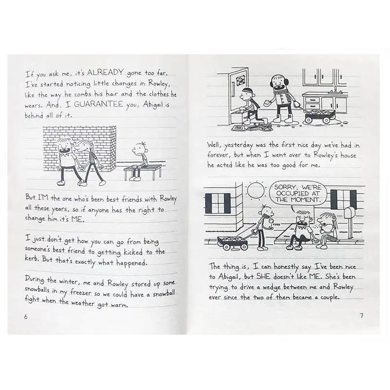 Diary Of A Wimpy Kid Rowley And Abigail Holding Hands