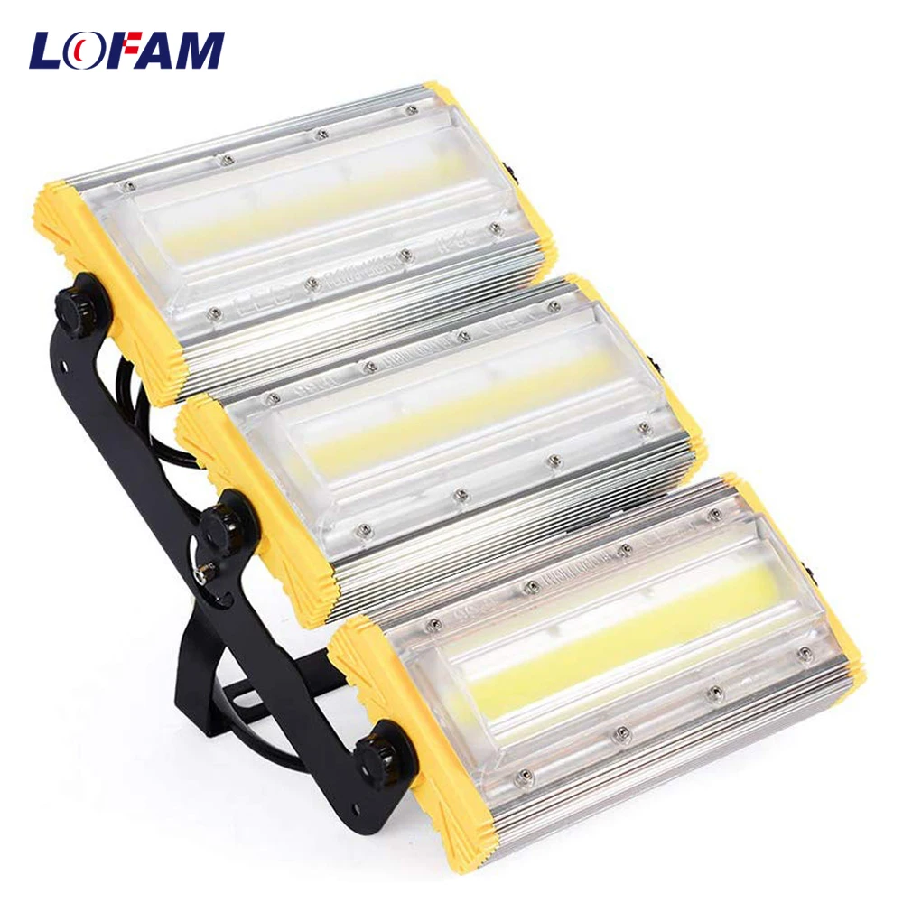Holofote led à prova d'água, 50w, 100w e 150w, refletor para área ...