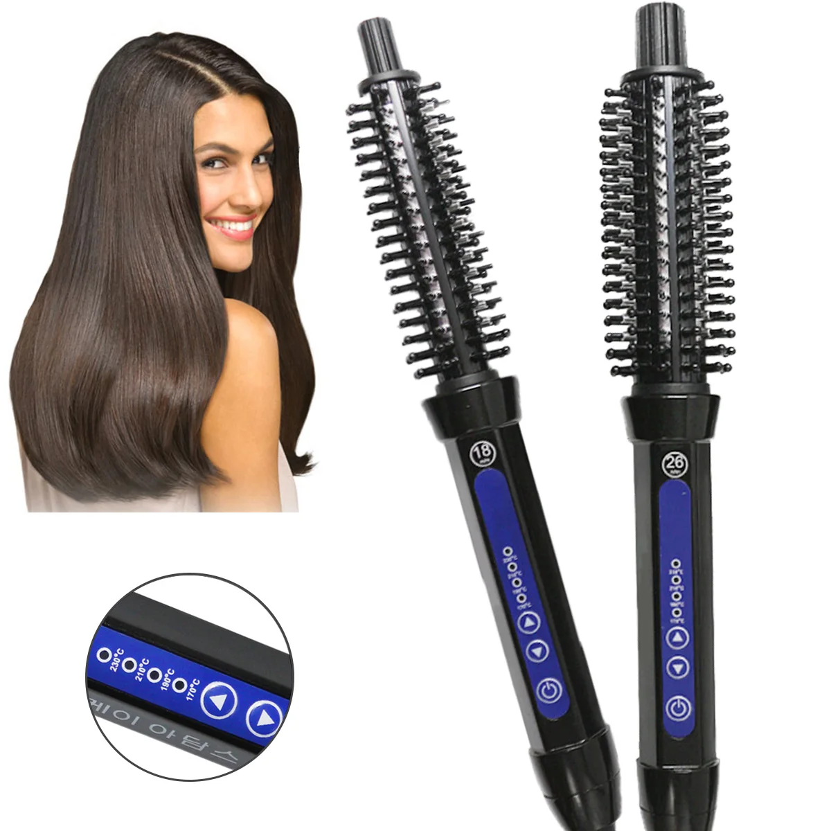 2-In-1-Professionele-Keramische-Haar-Krultang-Elektrische-Hot-Kam ...