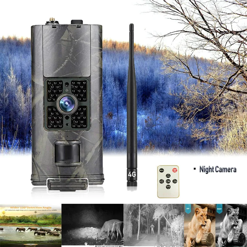 Trail Hunting Cameras Wild Surveillance Tracking Camera HC700 4G 3G MMS ...