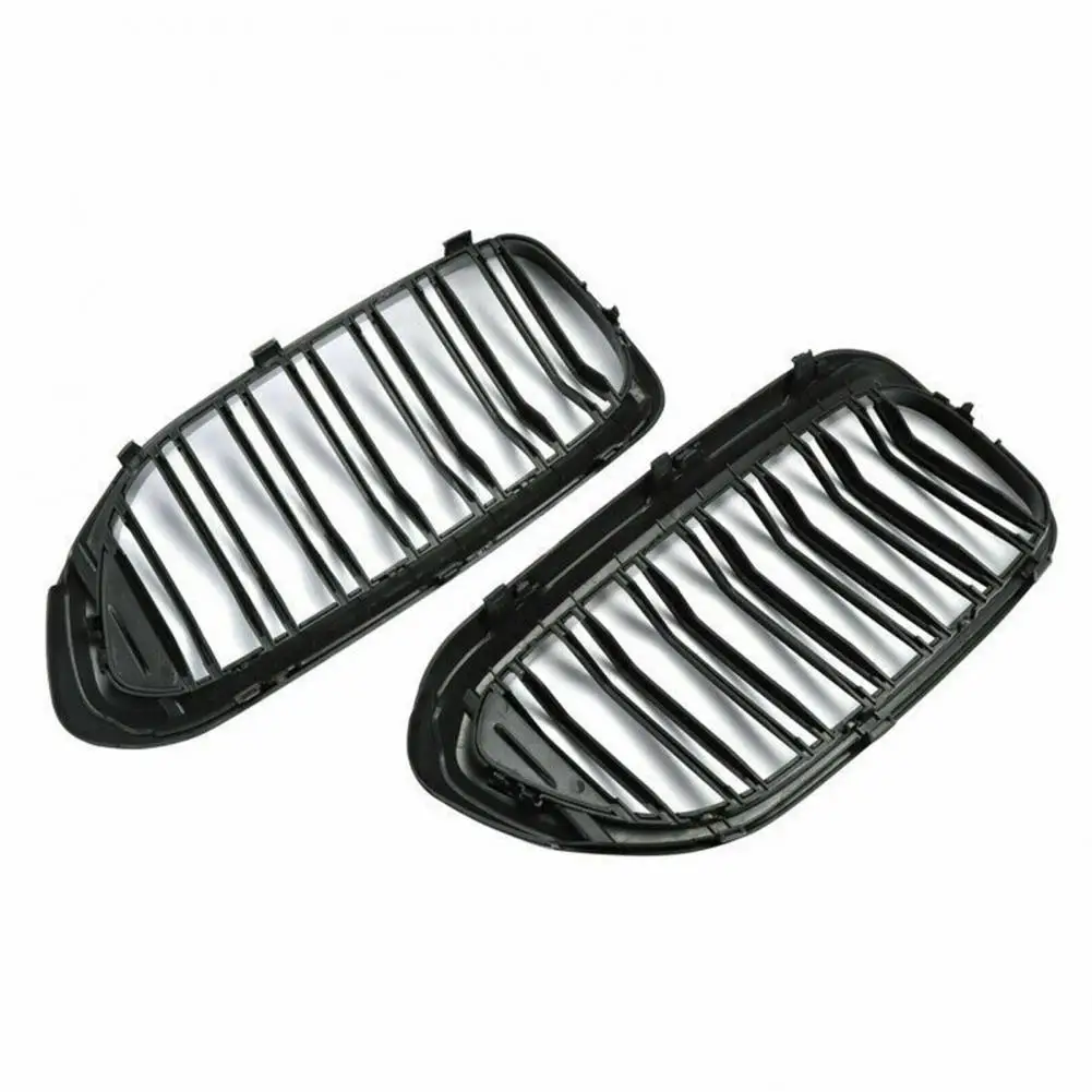 1-Pair-51137390863-51137390864-Glossy-Black-Car-Kidney-Grilles-Grills ...