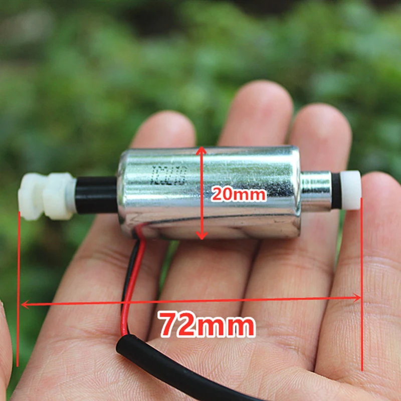 DC 12V 24V Mini DC Solenoid Electromagnet Push Pull Through Type Micro ...
