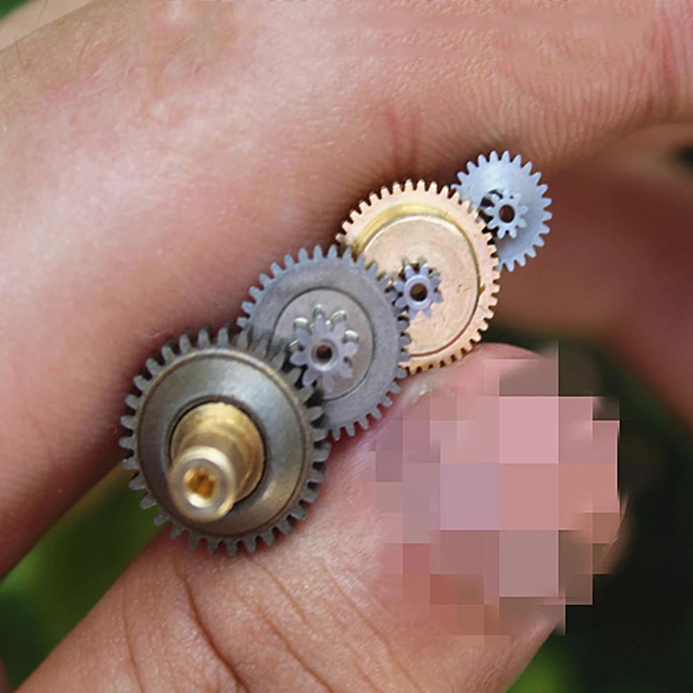 Precision Metal Gear Series Miniature Copper Iron Gearbox Set 0.25 0.3 ...