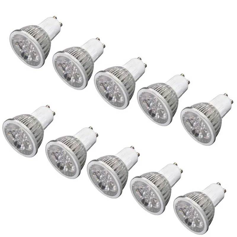10pcs Gu10 Led Spotlights 9W 12W 15W Lamp Cup AC 110V 220V 240V ...
