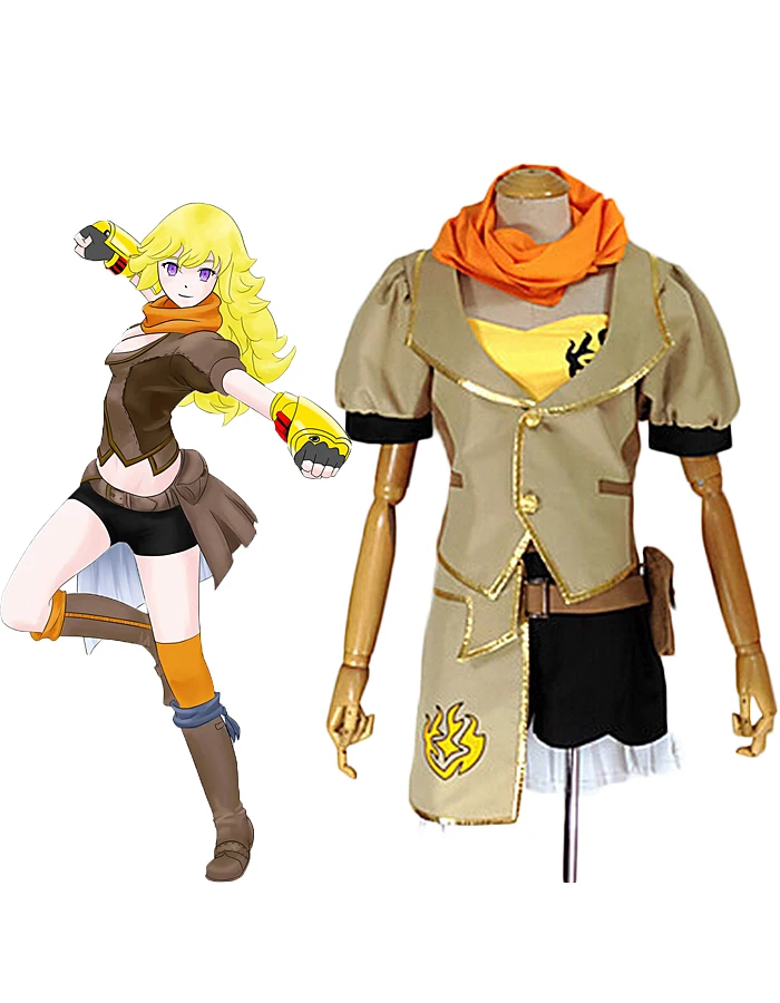 Yang Xiao Long Cosplay Costume Custom Made - Cosplay Costumes - AliExpress