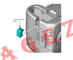 Original D5300 skin for Nikon D5300 battery door rubber cover Camera ...